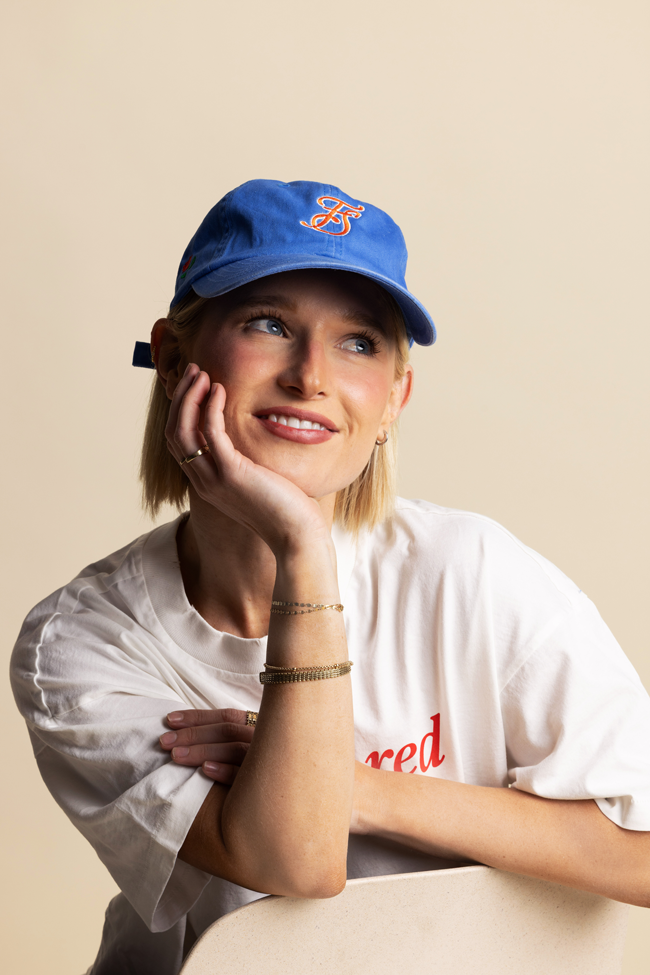 Blue FS Script Hat – Fresh Sends